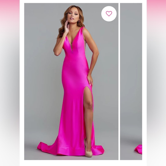PromGirl | Dresses | Hot Pink Prom Dress | Poshmark